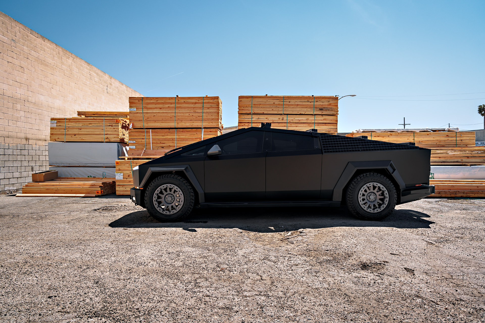 Storm Chaser INVINCIBLE Cybertruck On UP-03 Beadlock Forged Wheels In ...