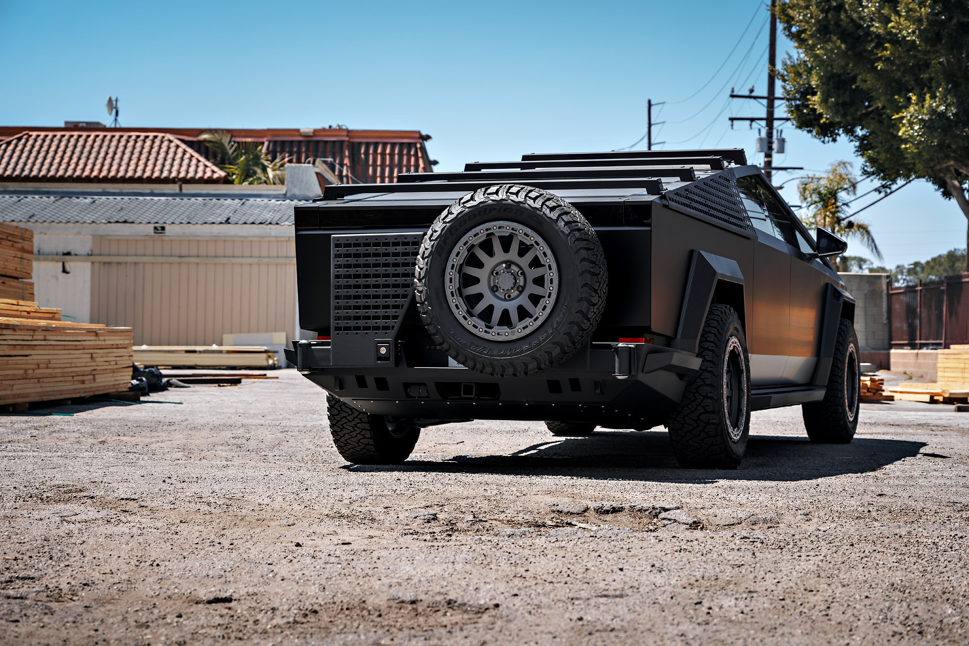 Storm Chaser INVINCIBLE Cybertruck On UP-03 Beadlock Forged Wheels In ...